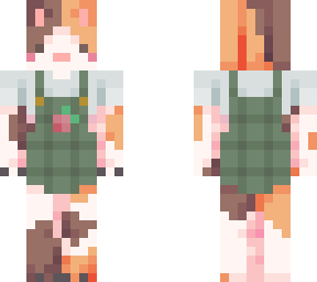 strawberry cat | Minecraft Skins