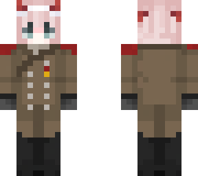 zero two | Minecraft Skins