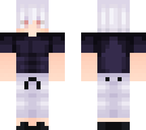 Gojo But Red | Minecraft Skin