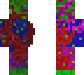 infected zombie | Minecraft Skin