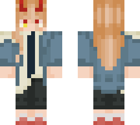 power chainsawman | Minecraft Skins