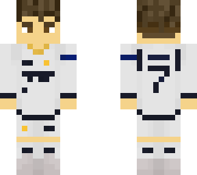 Real Madrid Home Kit Ronaldo | Minecraft Skin