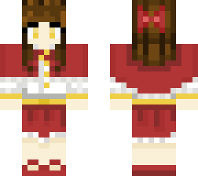 Brown Haired Cleric | Minecraft Skin