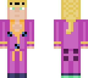 giorno giovanna | Minecraft Skins