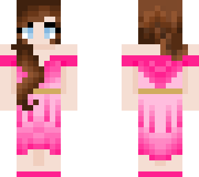 pink dress | Minecraft Skins