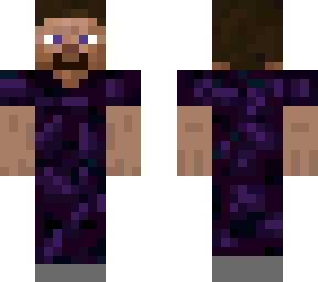 Steve Obsidian | Minecraft Skin