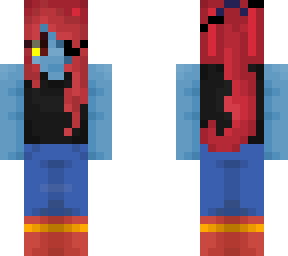 undyne | Minecraft Skins