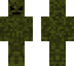 angry green man | Minecraft Skin