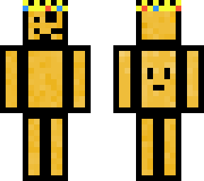 blob with crown | Minecraft Skins