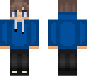 blue hood | Minecraft Skins