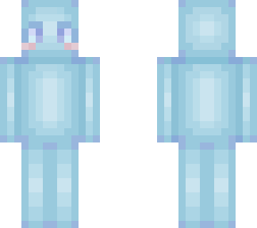 Blue Slime Body Base | Minecraft Skin