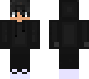 Boy with black hoodie | Minecraft Skin