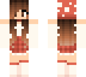 mushroom girl | Minecraft Skins