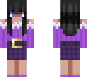 Purple is luxury- colors as humans | Minecraft Skin