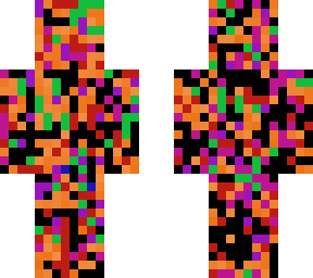 Rainbow Overload | Minecraft Skin