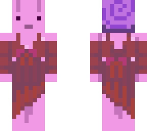 Blood Dress Snail | Minecraft Skin