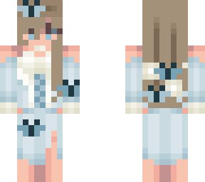 Blue Butterflies Persona | Minecraft Skin