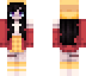 Charm Fruit's Red Ravens MCTC Outfit | Minecraft Skin