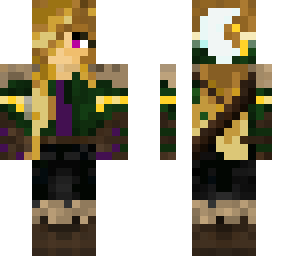 endergoddess humanized | Minecraft Skin