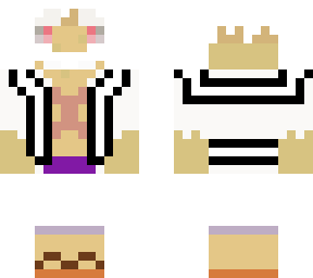 luffy gear 5 | Minecraft Skins