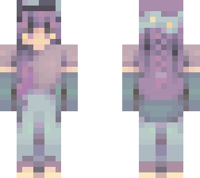 lilacs and blue hydrangeas ; rc results | Minecraft Skin