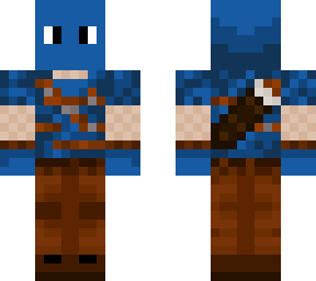 blue bower tabs | Minecraft Skin