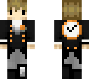 Formal Grian 2 (golden back buttons) | Minecraft Skin