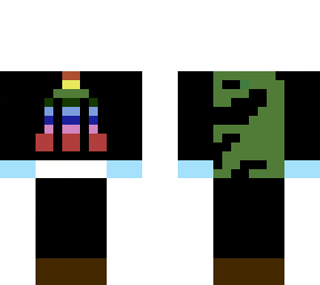 Atari Logo ET shirt with Pong ball head | Minecraft Skin