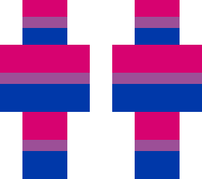 Bi***ual flag | Minecraft Skin