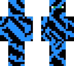 black and blue | Minecraft Skins