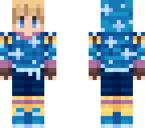 BMH Blue Bees The Lime Show | Minecraft Skin