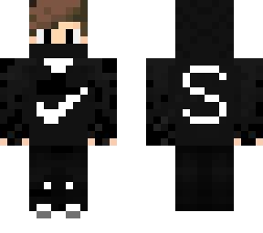 Boy Black Nike | Minecraft Skin