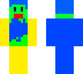 Colorful gamer skin | Minecraft Skin