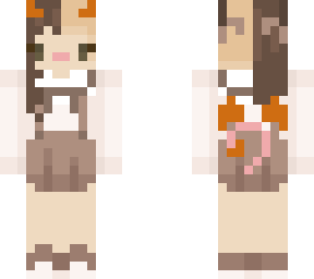 Demon rat girl | Minecraft Skin