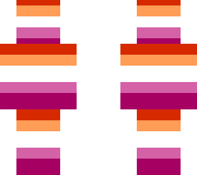 Les wlw flag | Minecraft Skin