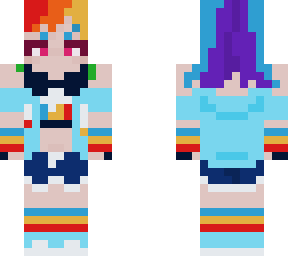 Rainbow Dash | Minecraft Skin