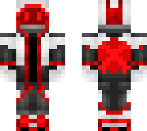 Red Warforged | Minecraft Skin