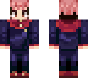 Yuji itadori | Minecraft Skin