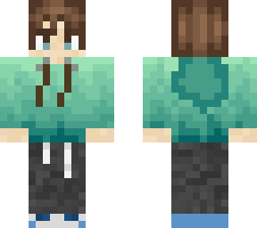 Brown hair : Boy | Minecraft Skin