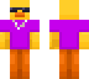 Purple duck | Minecraft Skin