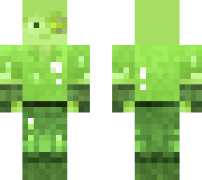 Bald Iskall Green | Minecraft Skin