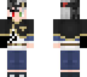 asta black clover | Minecraft Skins