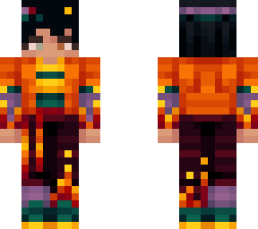 fire trainer grayson | Minecraft Skin