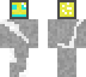 GD cube but he has a robot body or something along those lines ...