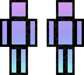 outlined gradient/pastel | Minecraft Skin