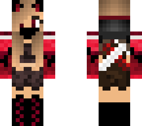 girl red | Minecraft Skins