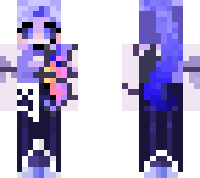 ReyneLune | Vtuber Primordial Deity Elf | Minecraft Skin