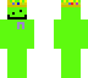 Zinzin (Blob skin) with Technoblade Crown | Minecraft Skin