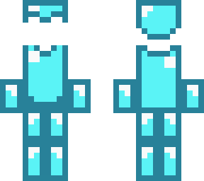 Bloxd Io Diamond armor | Minecraft Skin