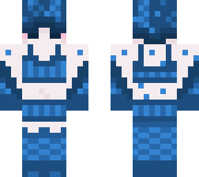 Cute Blue Mushroom | Minecraft Skin